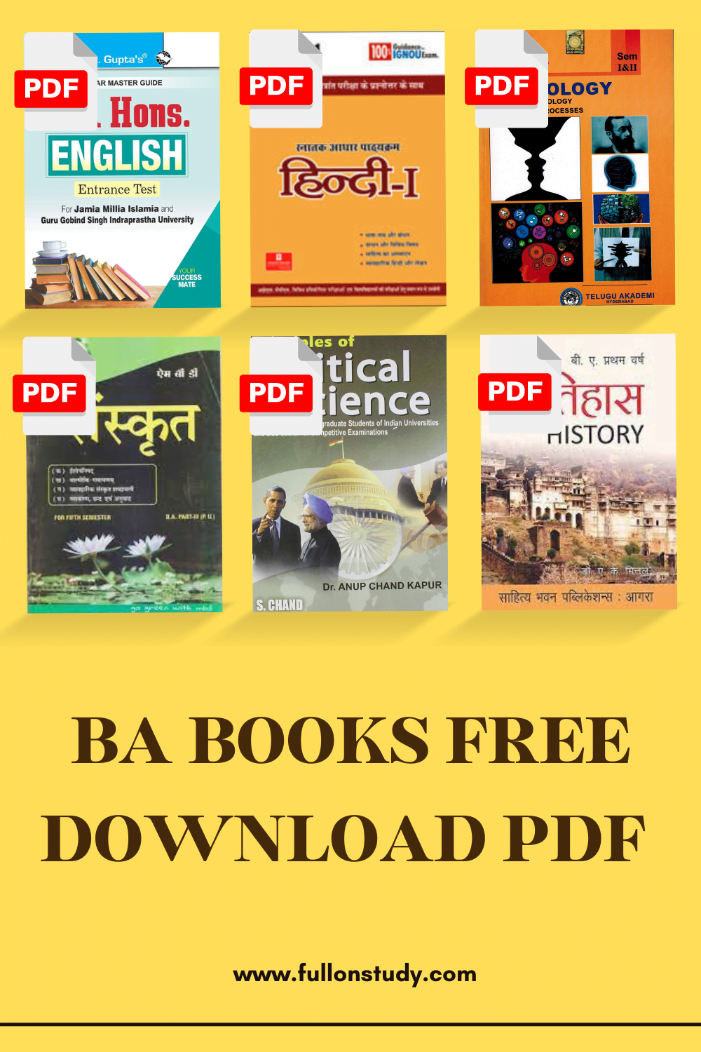 Ba Books Free Download Pdf 2022 1st 2nd 3rd Year