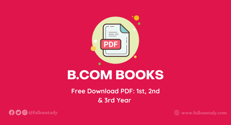 BCom Study Material Archives | Fullonstudy