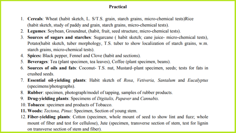 BSc Botany Syllabus: 1st, 2nd & 3rd Year (PDF) - 2026 Edition